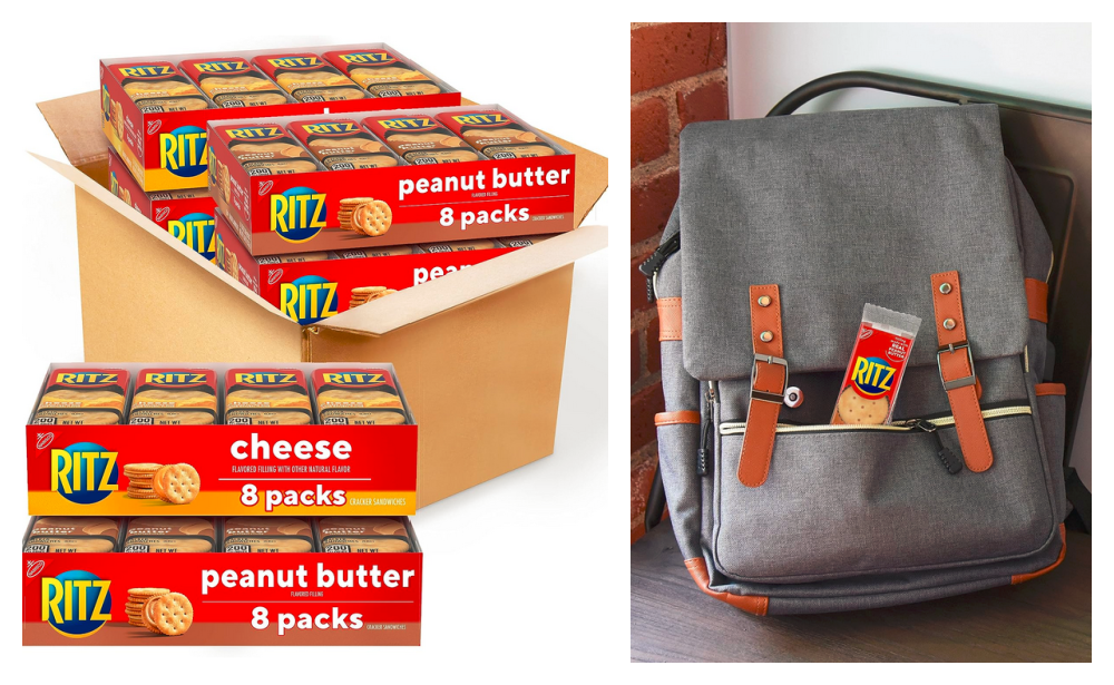 Stock Up Price! RITZ Peanut Butter Sandwich Crackers and Cheese ...