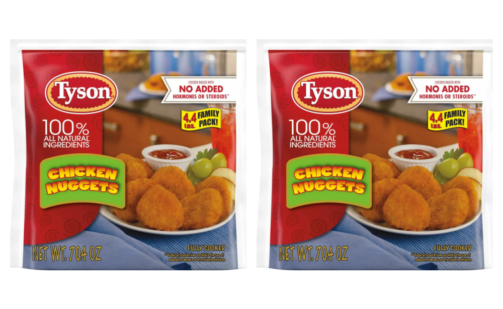 50% Off Tyson Chicken Nuggets – Frozen – 4.4lbs at $6.64 at Target ...