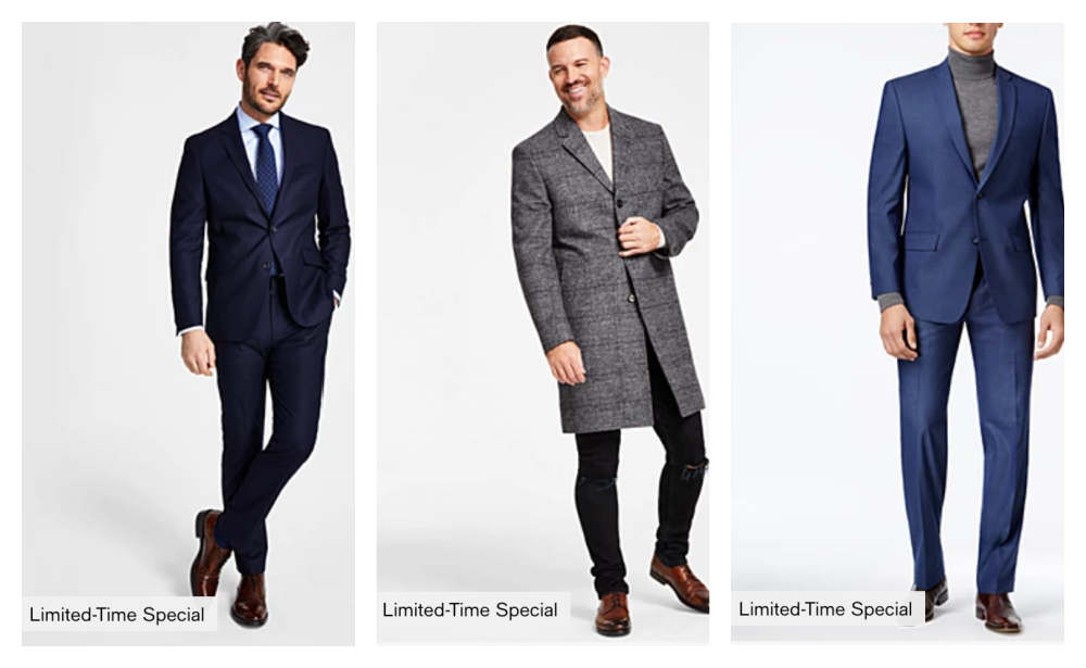 Macy’s 50-75% Off Semi-Annual Men’s Suiting Event | Suits Starting at ...