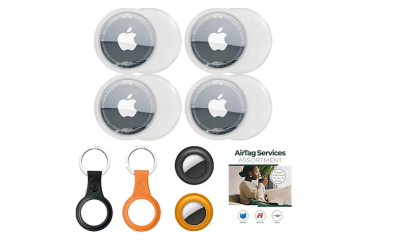 Apple AirTags 4-Pack with Keychain Silicone Case and Voucher only $79.98 Shipped (Reg. $182) at ...