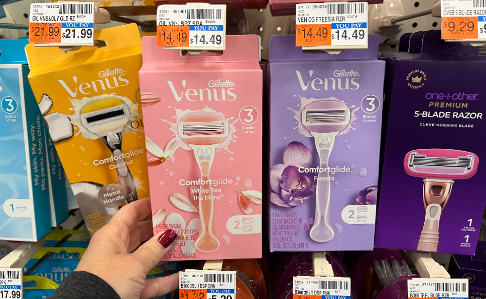 Gillette and Venus Razors As Low As $0.99 at CVS {Reg. $14.49!} | Just ...