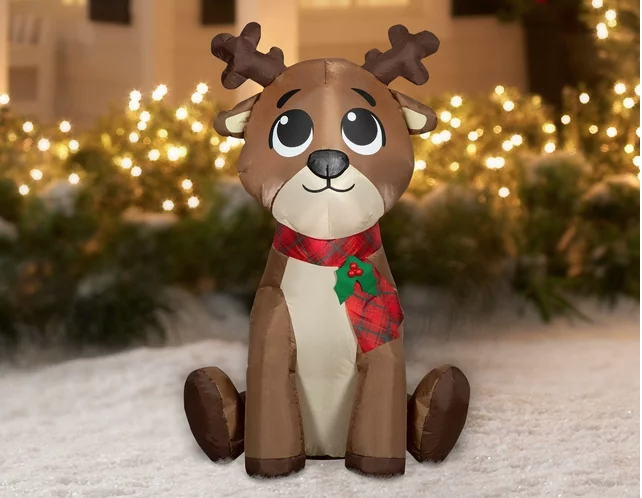 Christmas 3.5ft Airblown Inflatables just $16.88 at Walmart | Living ...