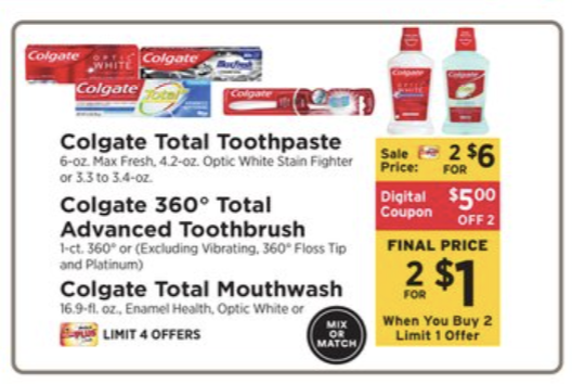 Colgate Oral Care Products Just $0.50 at ShopRite! | Living Rich With ...