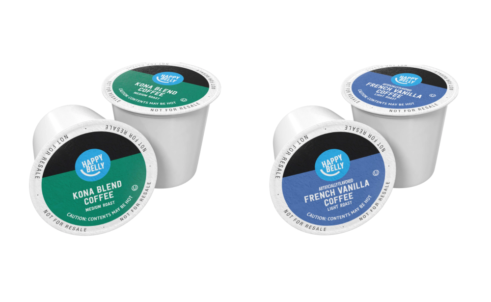 Stock Up Price! 25% Off Amazon Brand – 100 Ct. Happy Belly Coffee Pods ...