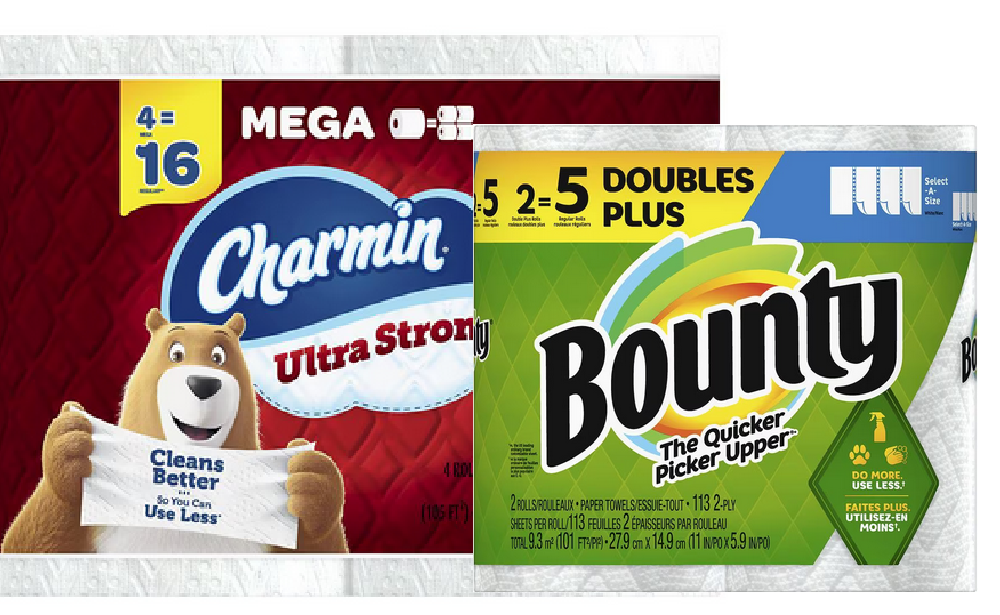 HOT! Bounty & Charmin Paper Products $1.89 each at Walgreens! | Living ...