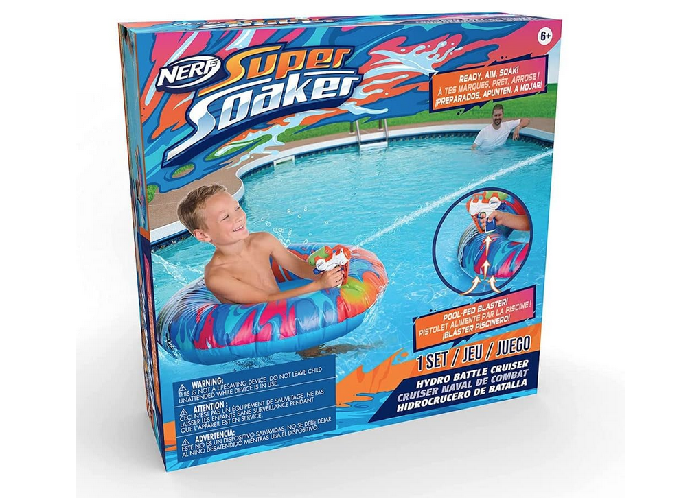 40% off NERF Super Soaker Pool Float on Amazon | Under $9 | Living Rich ...