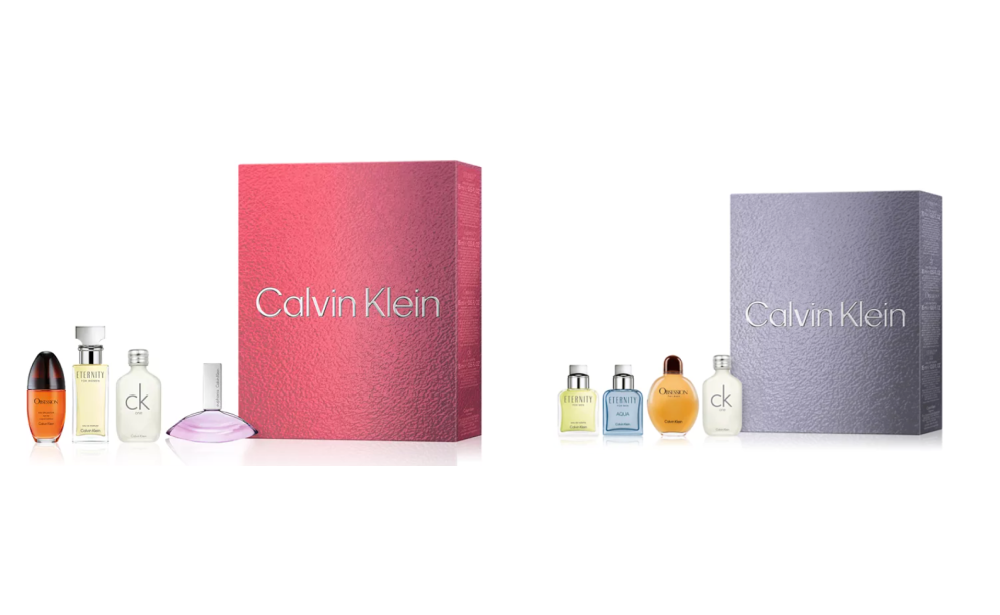 Calvin Klein Men’s or Women’s 4-Pc. Eau de Toilette Gift Set Only $25 ...