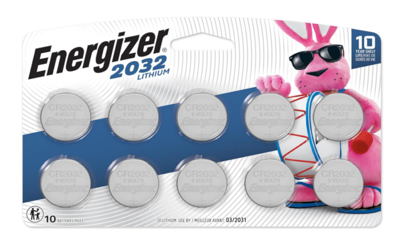 Stock Up Price! 65% Off Energizer 2032 Batteries (10 Pack) on Amazon ...