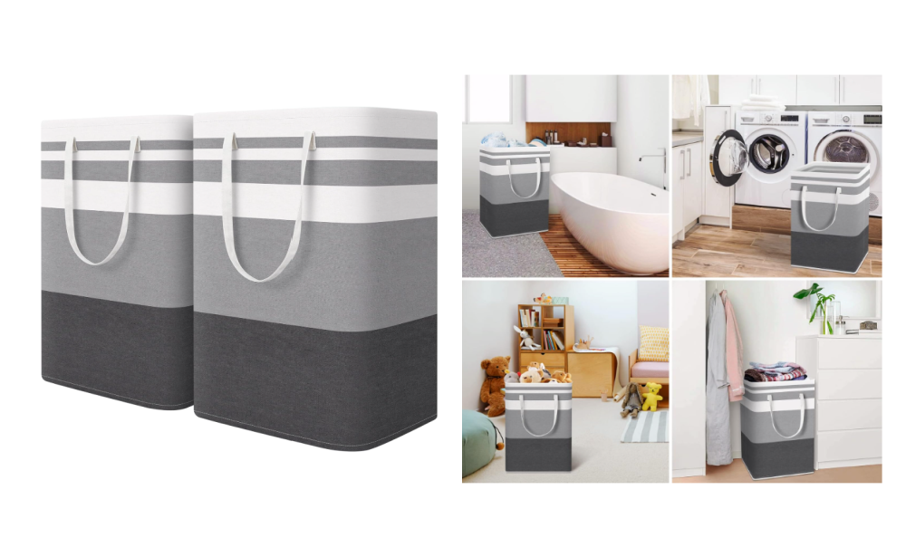 60% Off 2-Pack Large Laundry Baskets | Under $4 Each | Living Rich With ...