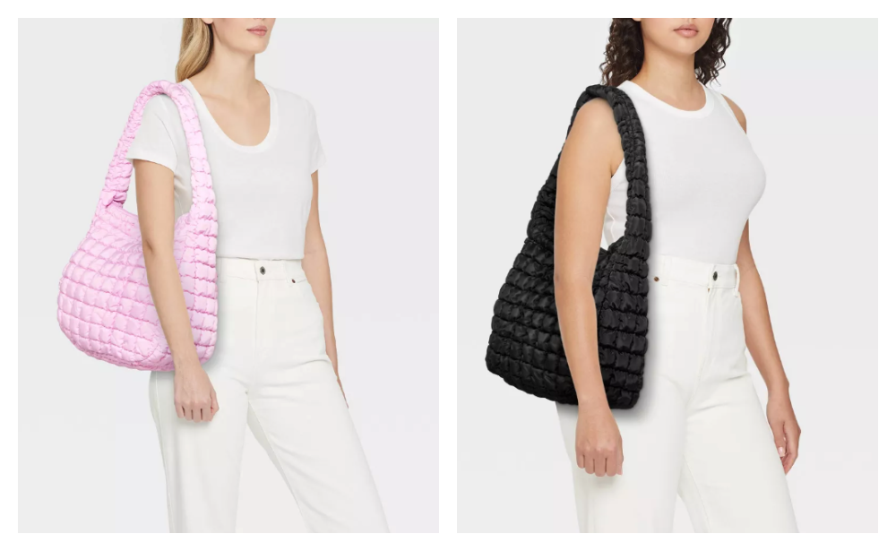 Target Circle Week Deal of the Day | Free People Dupe! Puffer Hobo Bag ...