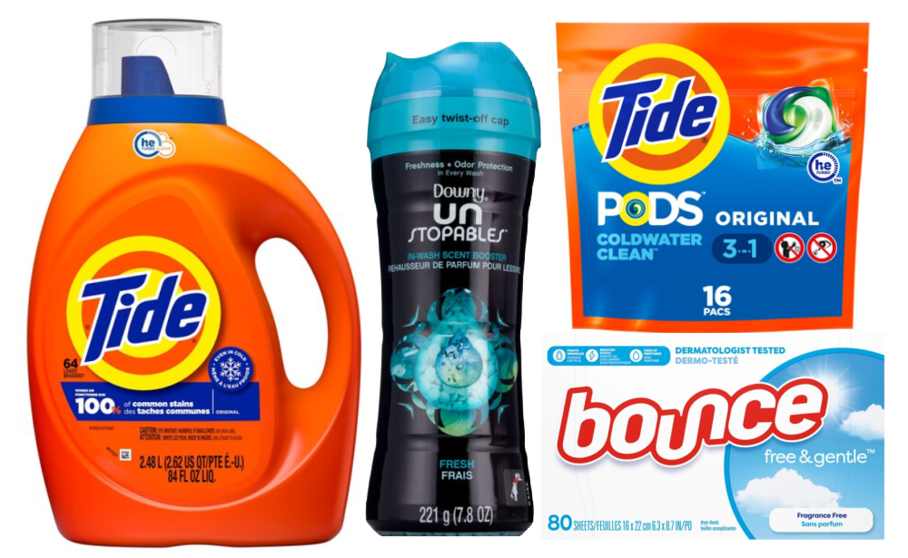 Pay $9 for $41 worth of Downy, Tide & Bounce Laundry at CVS! Just Use ...