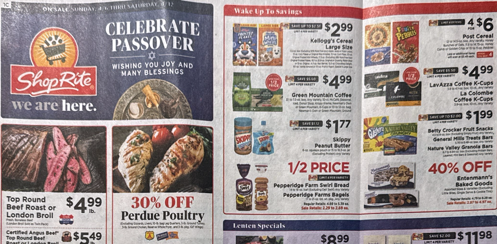 ShopRite Preview Ad for the week of 4/6/25 | Living Rich With Coupons®