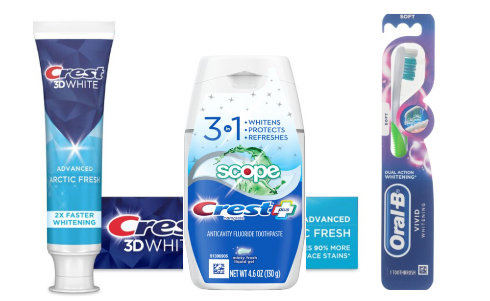 Crest Toothpaste & Oral-B Toothbrushes only $0.66 each at CVS | Just ...