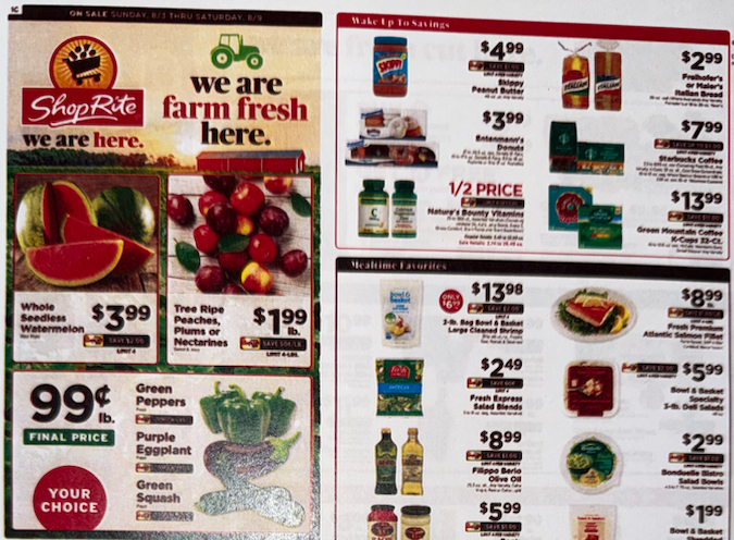 ShopRite Preview Ad for the week of 8/3/25 | Living Rich With Coupons®
