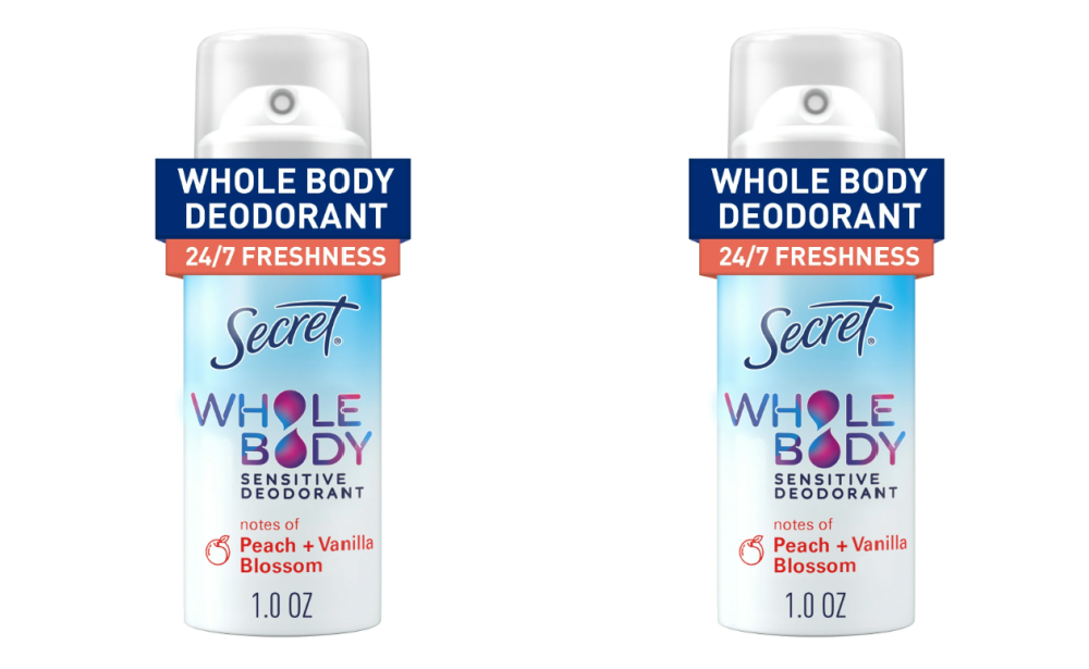 Secret Whole Body Deodorant just $0.50 each (reg. $4) | Just Use Your ...