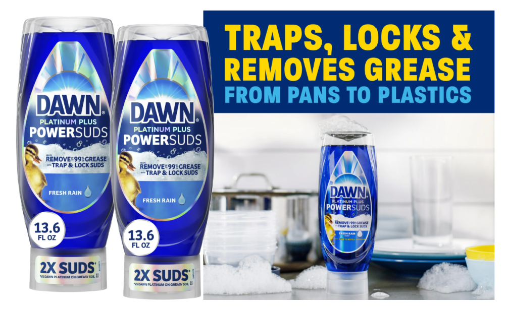 Dawn PowerSuds EZ Squeeze only $1.94 each | Just Use Your Phone ...