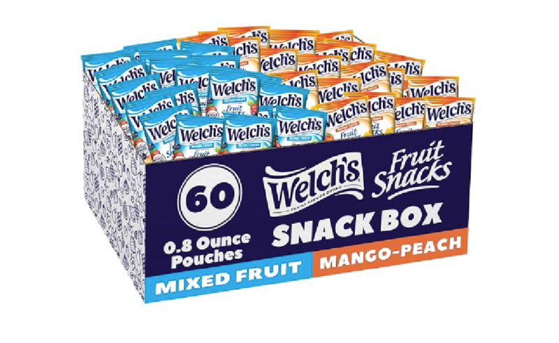 Stock Up Deal! Welch’s Fruit Snacks, Mixed Fruit & Mango Peach Snack ...