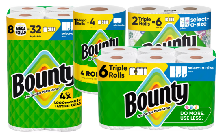 Stock Up Household Deal! Pay $14 for $59 in Bounty Paper Towels at ...
