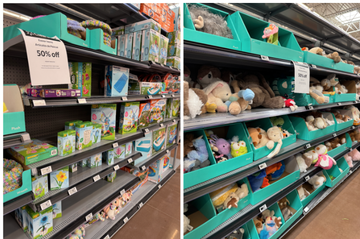 50% off Walmart Easter Clearance In-Store & Online! | Living Rich With ...