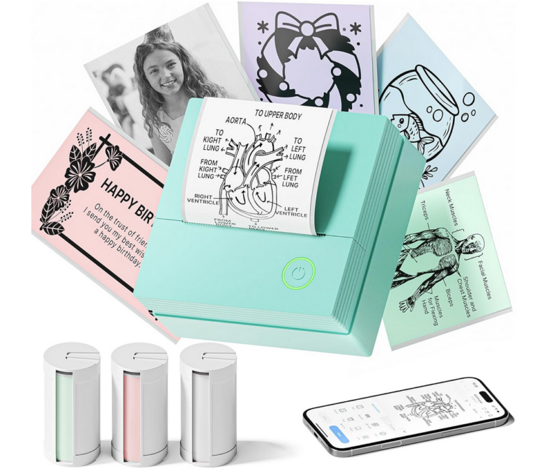HOT! Bluetooth Sticker Printer just $8.xx on Amazon | Reg $26.99 ...