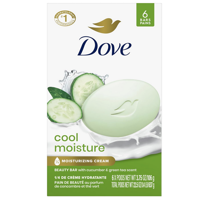 Dove 6 Pack Bar Soap just $5.XX on Amazon! (Reg $10) | Living Rich With ...