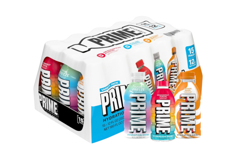 37% Off PRIME HYDRATION Variety 12 Fl Oz, 15 Pack at Amazon | Under $10 ...