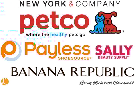 Banana Republic, Petco Coupon Codes and More | Living Rich With Coupons®