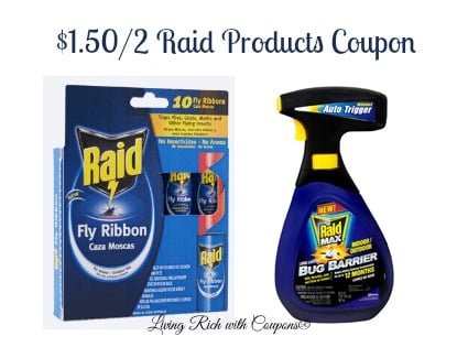 New $1.50/2 Raid Products Coupon + Deals at Walmart, ShopRite & More ...