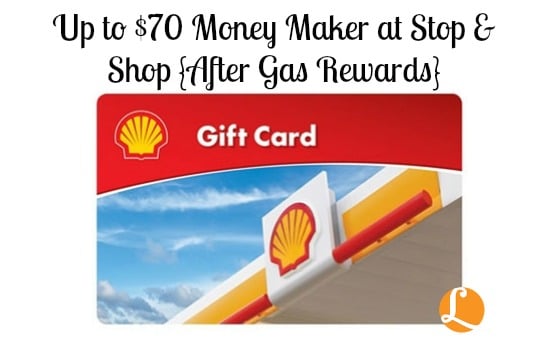 Up to $70 Money Maker on Shell Gift Cards at Stop & Shop {After Gas ...