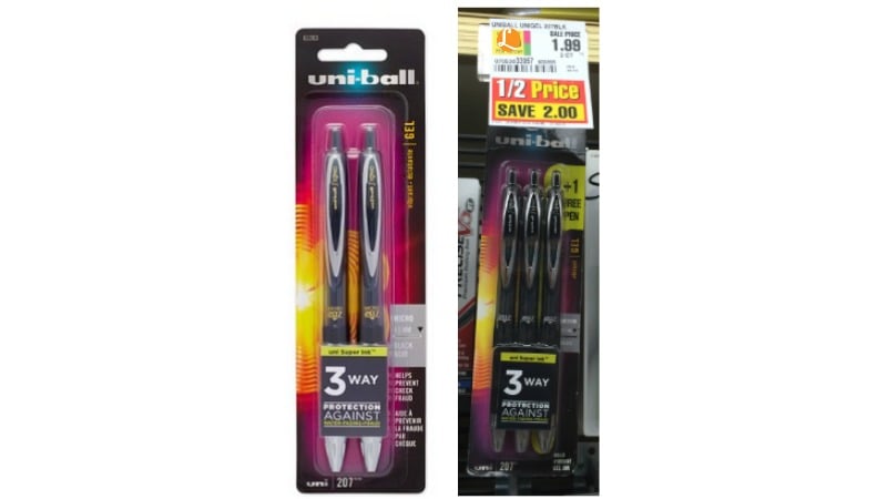 Uni-ball Gel Pens 2-ct Only $0.34 at ShopRite! | Living Rich With Coupons®